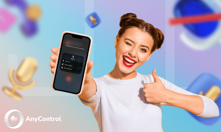 قابلیت ویس ایزولیشن ایفون | حذف صدای محیط هنگام مکالمه در آیفون | AnyControl