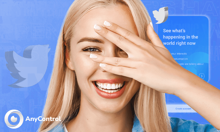 How to create an account on Twitter | How to join Twitter | AnyControl