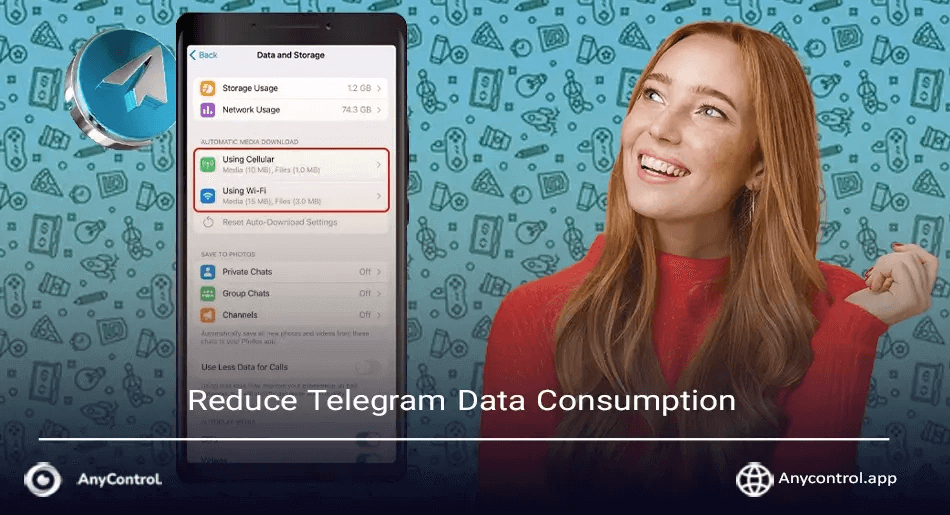 Reduce Telegram Data Consumption With Proven Tips | AnyControl