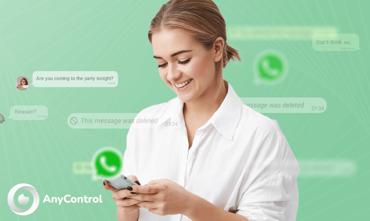 كيفية قراءة الرسائل المحذوفة في الواتس اب للأندرويد والايفون | AnyControl